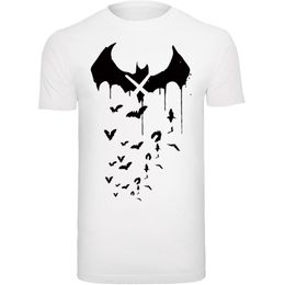 F4NT4STIC Shirt 'DC Comics Batman Arkham Knight Bats' male White size XS