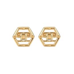 Philipp Plein Jewellery Cufflinks male Gold size One Size