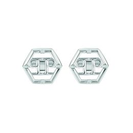 Philipp Plein Jewellery Cufflinks male Silver size One Size