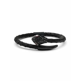 Gt Collection Bracelet 'Snake Head' male Black size One Size