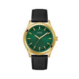 Guess Uhr 'Dex' Herren Gr&ouml;&szlig;e One Size gold / dunkelgr&uuml;n / schwarz