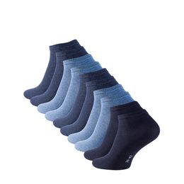 Cotton Prime Socken Damen Gr&ouml;&szlig;e 35/38 navy / nachtblau / royalblau
