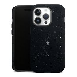 DeinDesign iPhone 14 Pro Handy Panzer Handyh&uuml;lle robuste Outdoor H&uuml;lle Schutzh&uuml;lle matt Space Weltall Astronaut Tough Case