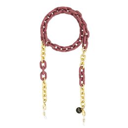 Cheeky Chain Munich Necklace 'Lio' female Gold, Pink size One Size