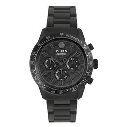 Philipp Plein Uhr Herren Gr&ouml;&szlig;e One Size schwarz / silber / wei&szlig;