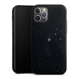 DeinDesign iPhone 12 Pro Handy Silikon H&uuml;lle Case schwarz Handyh&uuml;lle Space Weltall Astronaut
