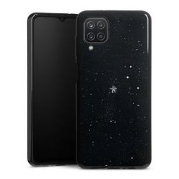 DeinDesign Galaxy A12 Handy Silikon H&uuml;lle Case schwarz Handyh&uuml;lle Space Astronaut Weltall