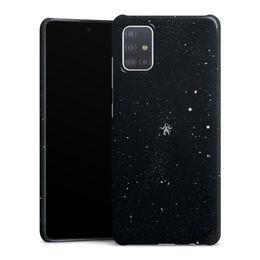 DeinDesign Galaxy A51 Handy Premium Case Smartphone Handyh&uuml;lle Schutzh&uuml;lle gl&auml;nzend Space Weltall Astronaut Premium Case