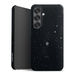 DeinDesign Galaxy S25 Handy Premium Case Smartphone Handyh&uuml;lle Schutzh&uuml;lle gl&auml;nzend Space Weltall Astronaut Premium Case