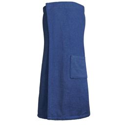 Normani Short Bathrobe 'Mardin' female Blue size One Size