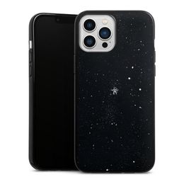 DeinDesign iPhone 13 Pro Max Handy Silikon H&uuml;lle Case schwarz Handyh&uuml;lle Space Weltall Astronaut