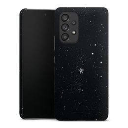 DeinDesign Galaxy A53 5G Handy Premium Case Smartphone Handyh&uuml;lle Schutzh&uuml;lle gl&auml;nzend Space Astronaut Weltall Premium Case