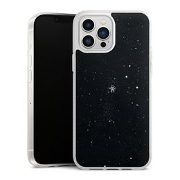 DeinDesign iPhone 13 Pro Max Handy Silikon H&uuml;lle Case transparent Handyh&uuml;lle Space Weltall Astronaut Silikon Case