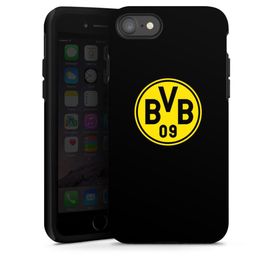 DeinDesign iPhone SE (2020) Handy Panzer Handyh&uuml;lle robuste Outdoor H&uuml;lle Schutzh&uuml;lle matt Borussia Dortmund Logo Bvb Tough Case