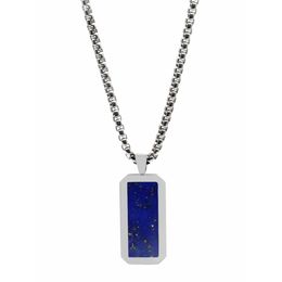 Gt Collection Necklace 'Rectangle Pendant' male Blue size One Size