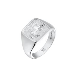 Kuzzoi Ring Herren Gr&ouml;&szlig;e 62 silber