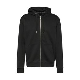 Qs Zip-Up Hoodie male Black size XL