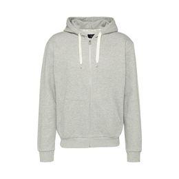 Qs Zip-Up Hoodie male Grey size L