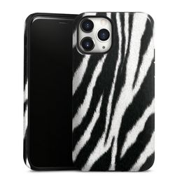 DeinDesign iPhone 11 Pro Handy Panzer Handyh&uuml;lle robuste Outdoor H&uuml;lle Schutzh&uuml;lle gl&auml;nzend Fur Muster Zebra Tough Case