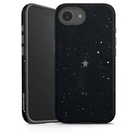 DeinDesign iPhone 16e Handy Panzer Handyh&uuml;lle robuste Outdoor H&uuml;lle Schutzh&uuml;lle matt Weltall Astronaut Space Tough Case