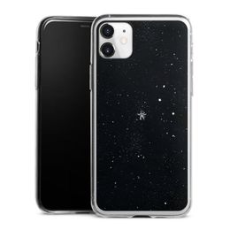 DeinDesign iPhone 11 Handy Slim Case Silikon Handyh&uuml;lle transparent H&uuml;lle extra d&uuml;nn Space Astronaut Weltall Silikon Slim Case