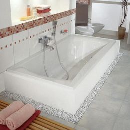 RepaBad Arosa Rechteck-Badewanne, Einbau, 0016327-0001,