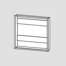 Duravit Einbauset f&uuml;r Unterputz Spiegelschr&auml;nke Good- und Better-Version, LM987600000,