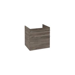 Villeroy & Boch V&B Waschtischunterschrank Venticello 60,3x59x50,2cm, Griff Chrom, stone oak ; Villeroy & Boch (A92401RK)