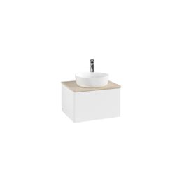 Villeroy & Boch V&B Waschtischunterschrank mit Frontstruktur Antao 60x36x50cm, HL, WBP botti., wh. m Lac ; Villeroy & Boch (K29153MT)