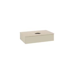 Villeroy & Boch V&B Waschtischunterschrank ohne Frontstruktur -Beleuchtung Antao 80x19x50cm, WBP botti., si Gr m Lac ; Villeroy & Boch (L08013HJ)