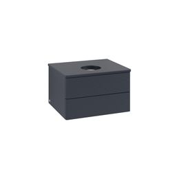 Villeroy & Boch V&B Waschtischunterschrank mit Frontstruktur -Beleuchtung Antao 60x36x50cm, WBP-farbe Lac, md bl. m Lac ; Villeroy & Boch (L18110HG)