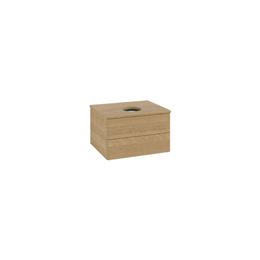 Villeroy & Boch V&B Waschtischunterschrank ohne Frontstruktur Antao 60x36x50cm, WBP-farbe hon. Oa, honey oak ; Villeroy & Boch (K18011HN)