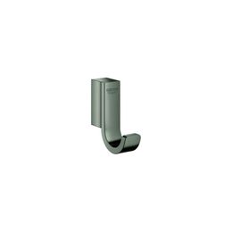Grohe Bademantelhaken Selection hard graphite geb&uuml;rstet, einfach (41039AL0)