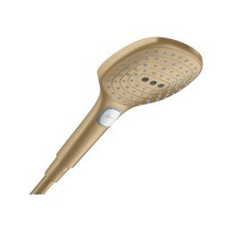 Hansgrohe Handbrause Raindance Select E 120 Brausekopf 120mm, 3jet, brushed bronze (26520140)