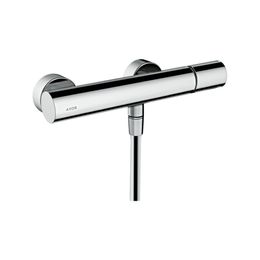 Hansgrohe Brause-Einhebelmischer Axor Uno AP, mit Zerogriff, brushed black chrome (45600340)