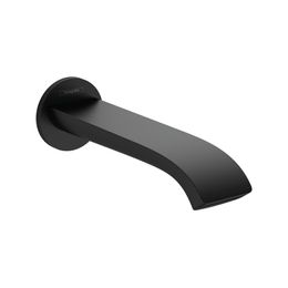 Hansgrohe Wanneneinlauf Vivenis Wd-mont., Ausladung 202mm, schwarz matt (75410670)