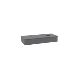 Villeroy & Boch V&B Waschtischunterschrank mit Frontstruktur, mit Beleuchtung Antao 120x19x50cm, WBP Lac, Anthrac. m Lac ; Villeroy & Boch (L12110GK)