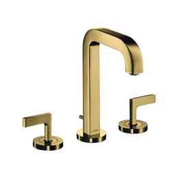 Hansgrohe 3-Loch-Waschtischarmatur 170 Axor Citterio m A 140mm, m H-Gr, ZugstAblGar, Ros, po (39135990)
