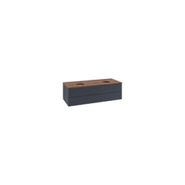 Villeroy & Boch V&B Waschtischunterschrank mit Frontstruktur Antao 120x36x50cm, HL, WBP w wal, md bl. m Lac ; Villeroy & Boch (K24152HG)