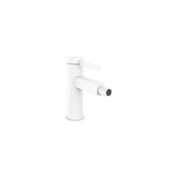 Hansgrohe Bidet-Einhebelmischer Finoris mit Push-Open-Ablaufgarnitur, mattwei&szlig; (76200700)