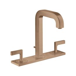 Hansgrohe 3-Loch-Waschtischarmatur 170 Axor Citterio A 140mm, m H-Gr, ZugstAblGar, Pl, b r g (39136310)