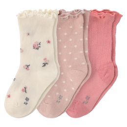 Topomini 3 Paar Baby Socken mit Bio-Baumwolle