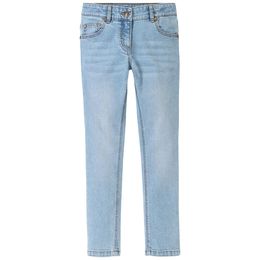 Topolino M&auml;dchen Skinny-Jeans mit Used-Waschung