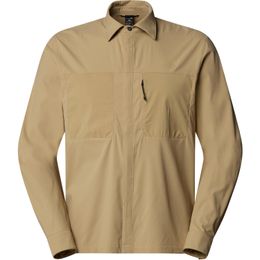 The North Face Lightrange Funktionshemd Herren - beige - Gr. M - Polyester