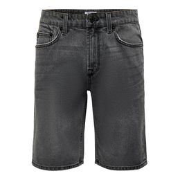 Only & Sons Only & Sons Shorts 'AVI' Herren Gr&ouml;&szlig;e 34 grey denim