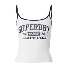 Superdry & Co Top 'Essential' Damen Gr&ouml;&szlig;e S navy / wollwei&szlig;