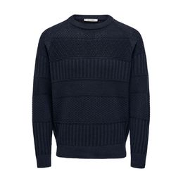 Only & Sons Only & Sons Pullover 'ONSALKAN' Herren Gr&ouml;&szlig;e S navy