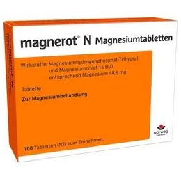 W&Ouml;RWAG PHARMA Magnerot N Magnesiumtabletten 100 ST