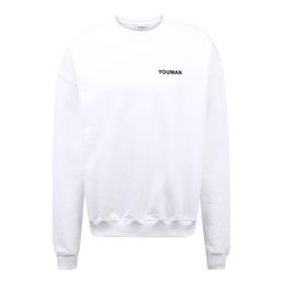 Youman Sweatshirt 'Casper Oversize' Herren Gr&ouml;&szlig;e XL wei&szlig;