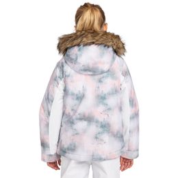 Roxy M&auml;dchen Snowboardjacke "Roxy Pie"sea pine mystery fog, Gr. 8, Obermaterial: 55% Microfaser, 45% Microfaser;, Jacken